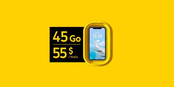 Forfait Canada et International 100 Go | Mobilité | Vidéotron